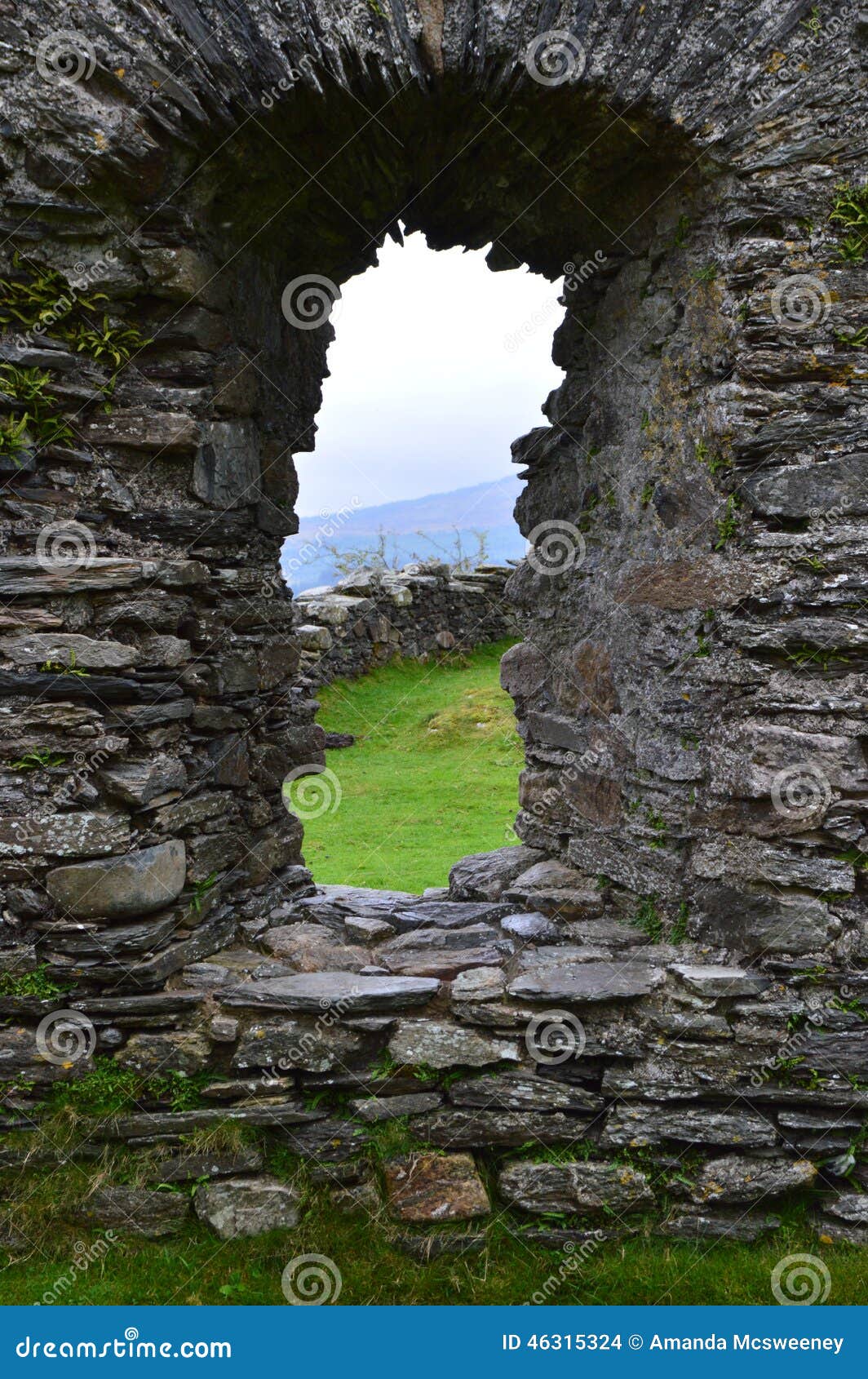 Castle Window stock photo. Image of countryside, magnificent - 46315324