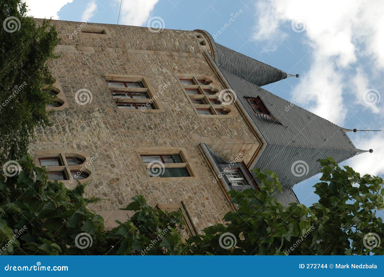 Castle windows stock photo. Image of tower, kingdom, park - 272744