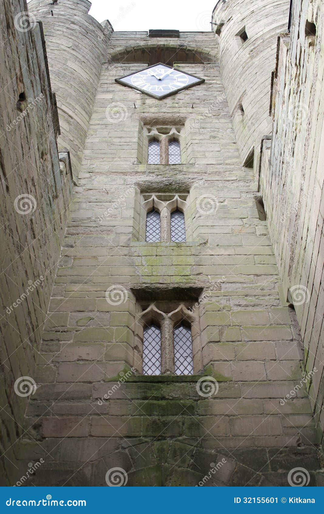 Castle windows stock image. Image of gate, glass, english - 32155601