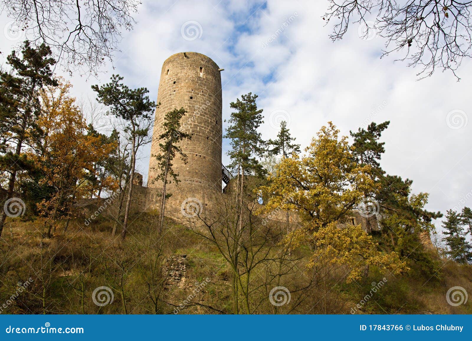 Castle Zebrak stock photo. Image of czech, europe, ancient - 17843766
