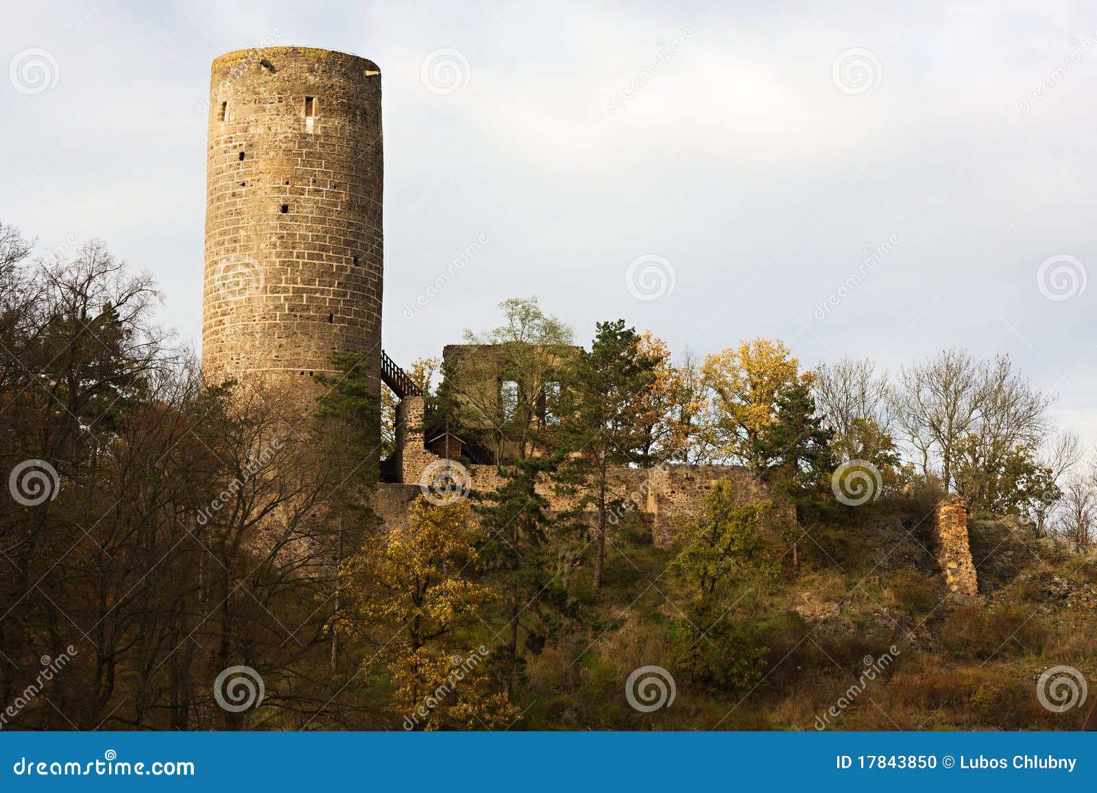 Castle Zebrak stock photo. Image of palace, clouds, gray - 17843850