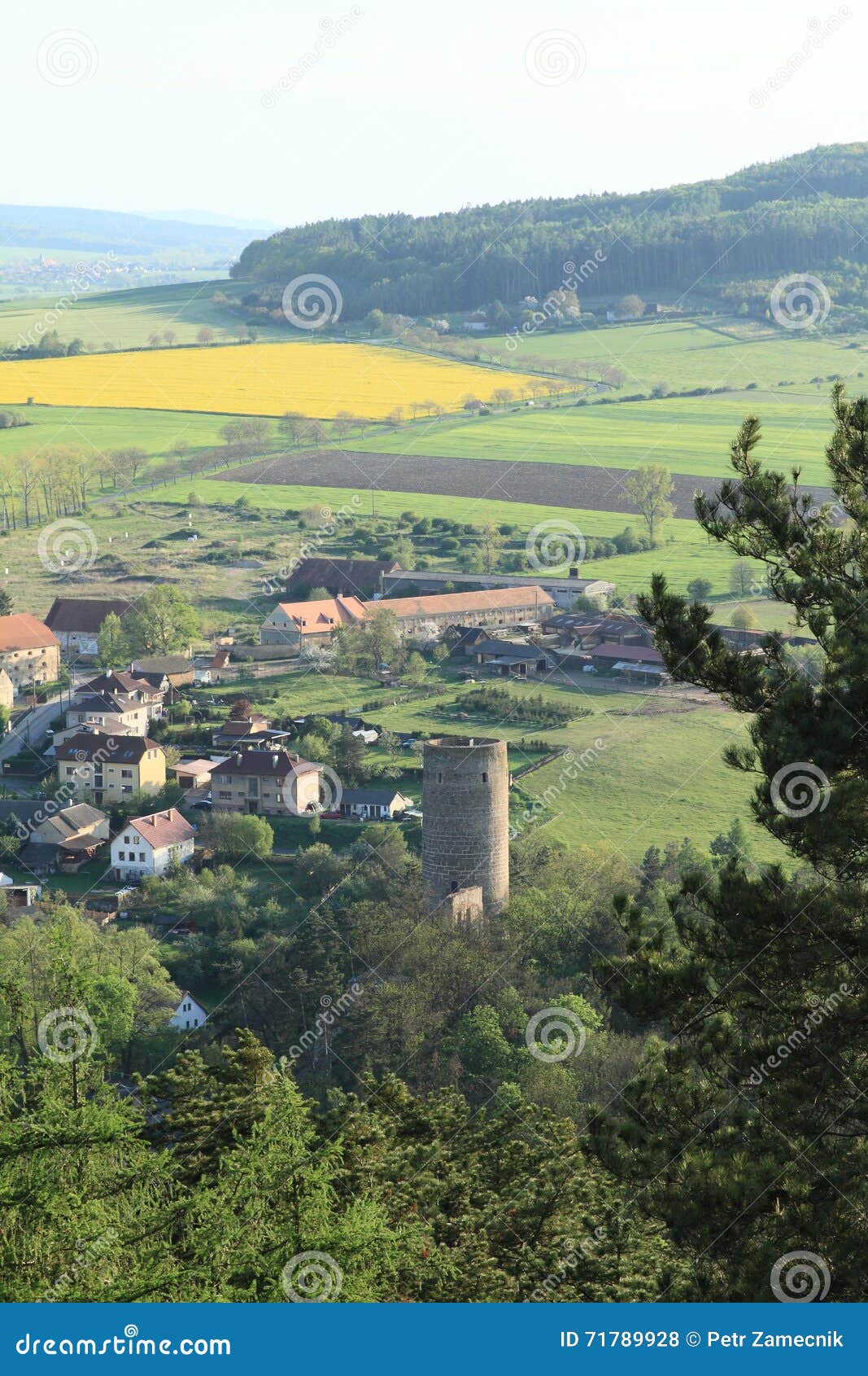 Castle Zebrak stock photo. Image of gothic, historical - 71789928
