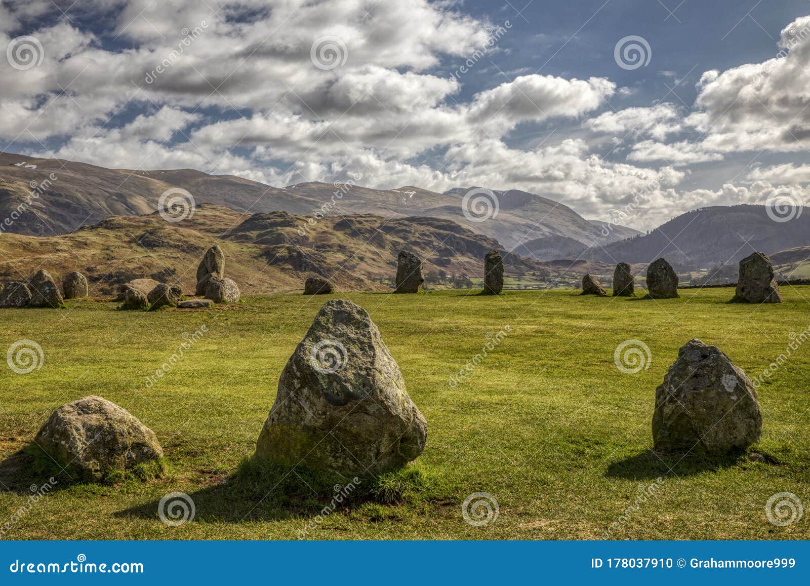 Castlerigg Stone Circle stock photo. Image of ancient - 178037910