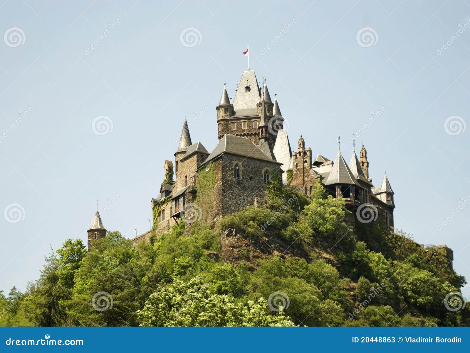 Castles of Southern Germany Stock Image - Image of trees, tower: 20448863
