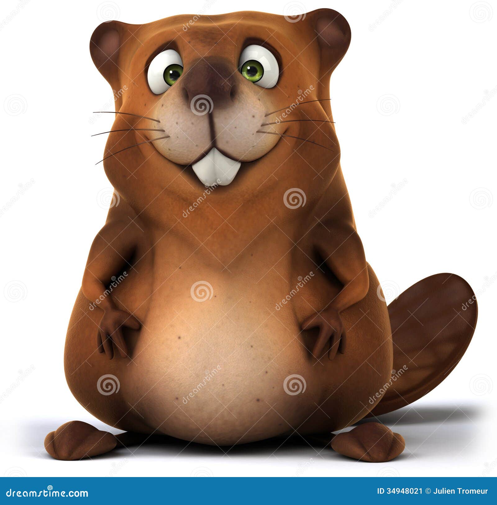 Castor illustration stock. Illustration du castors, fleuve - 34948021