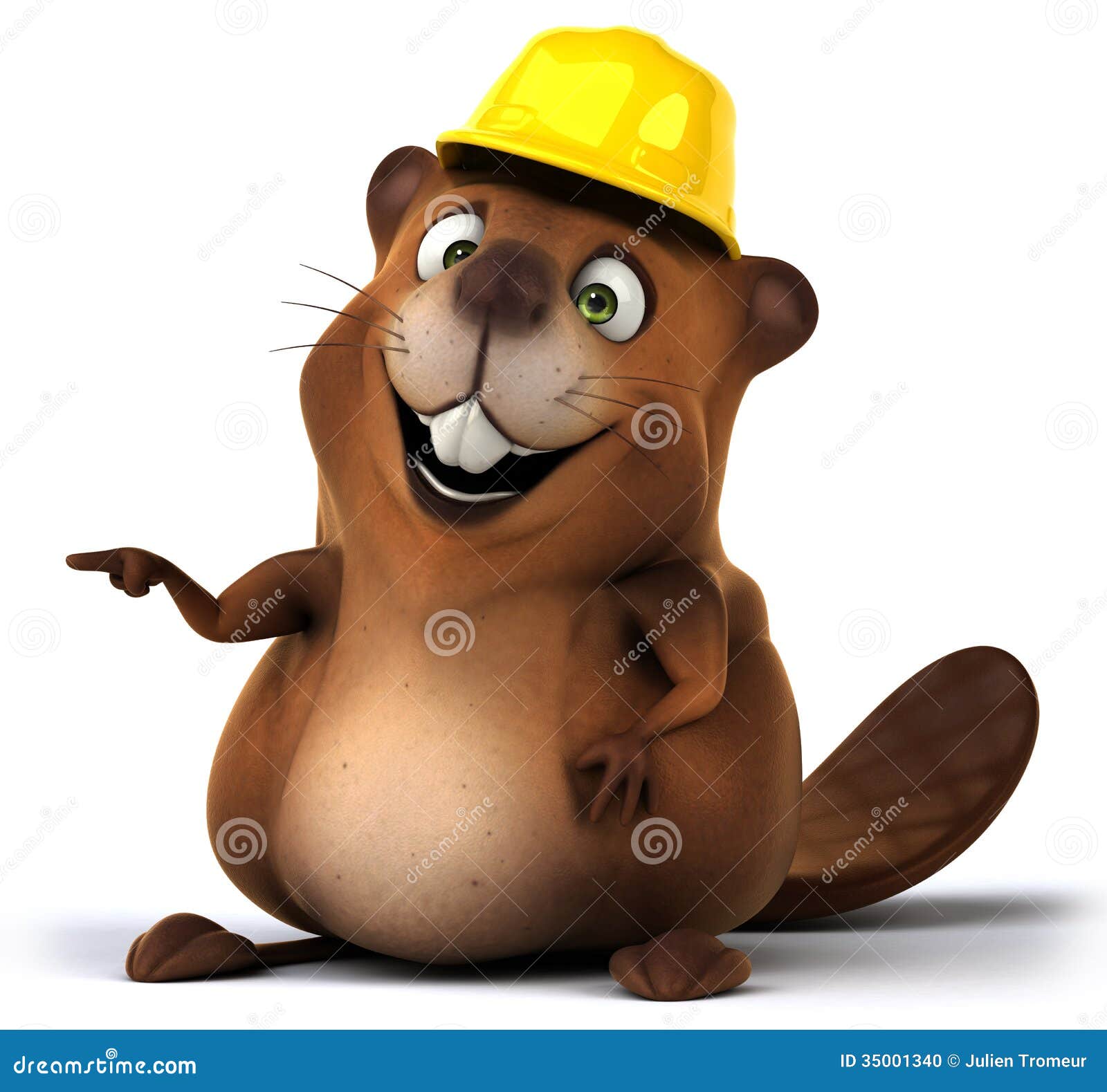 Castor stock de ilustración. Ilustración de cierre, charca - 35001340