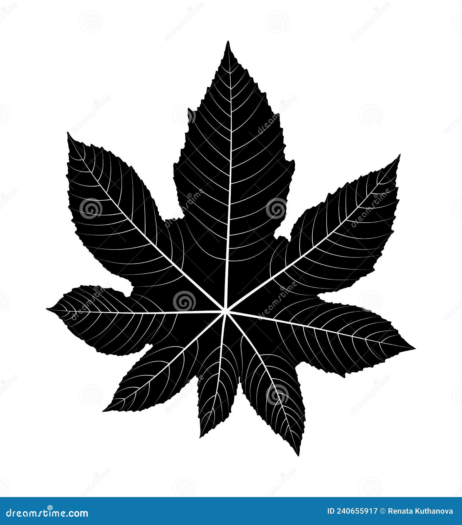 Castor Bean Icon Cartoon Vector | CartoonDealer.com #216773351