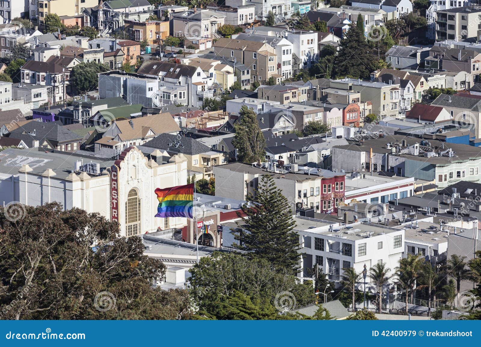 Castro District a San Francisco, California Immagine Stock Editoriale ...
