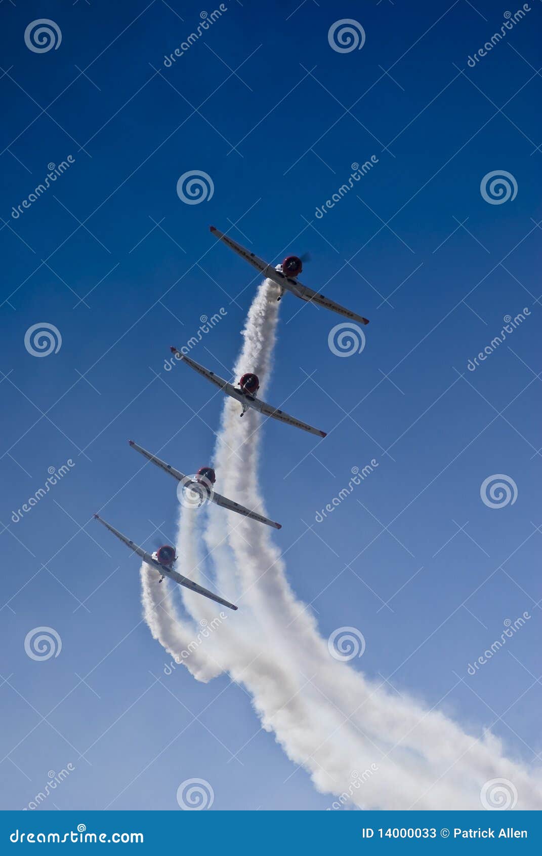 Castrol Flying Lions Harvard Aerobatic Team Editorial Stock Photo ...