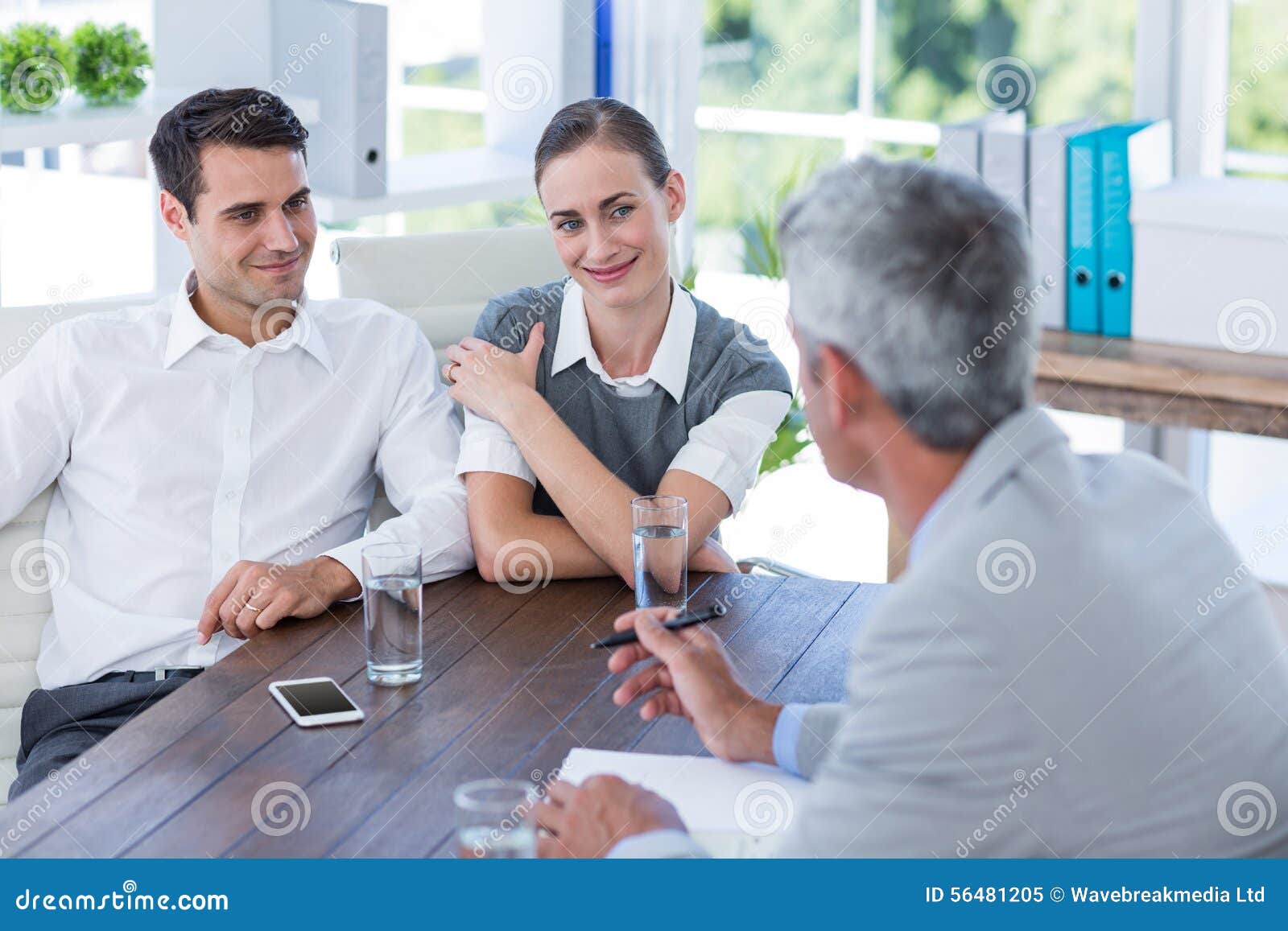 Casual Business People Speaking Together Stock Image - Image of young ...