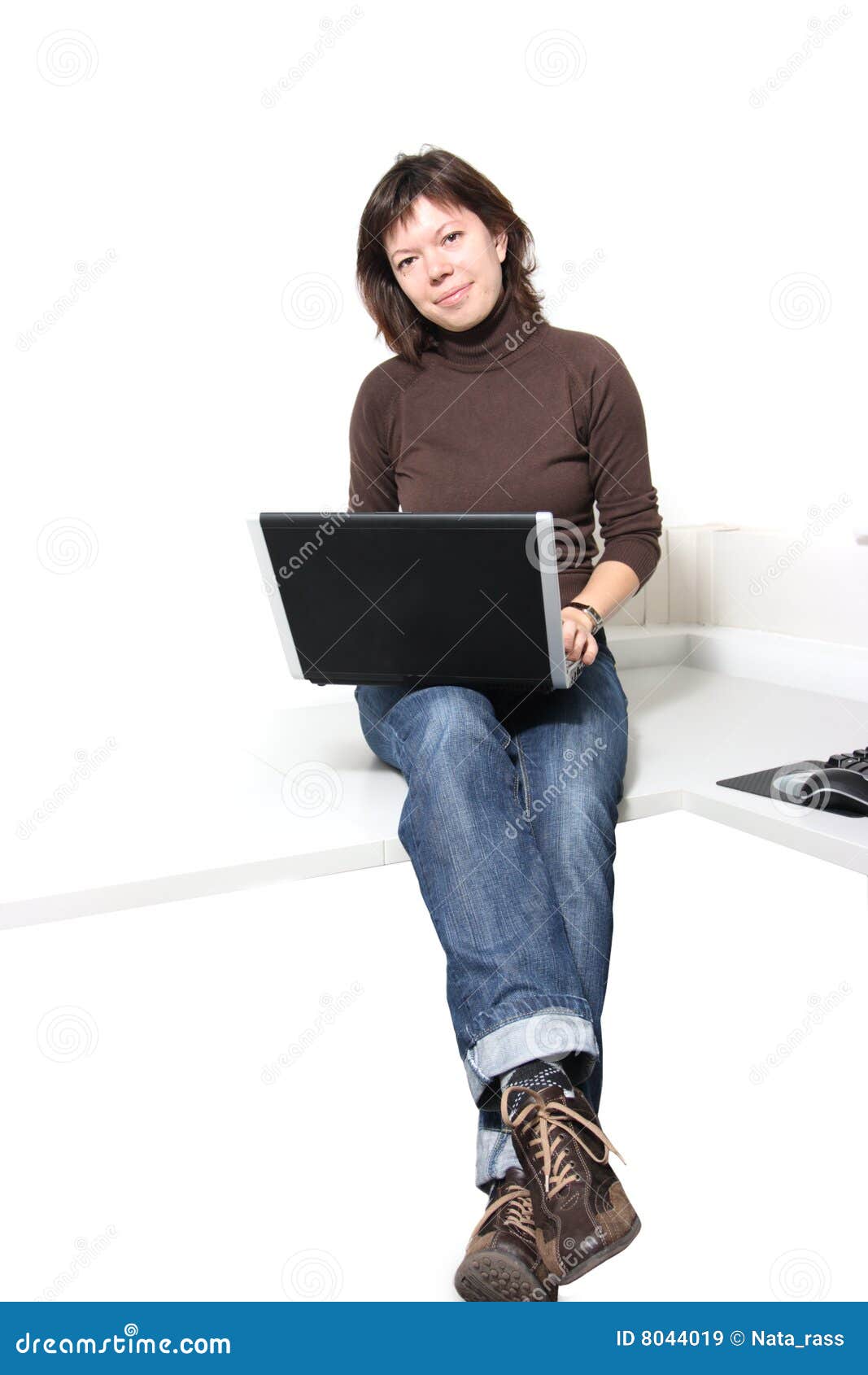 Casual computer user stock image. Image of type, user - 8044019