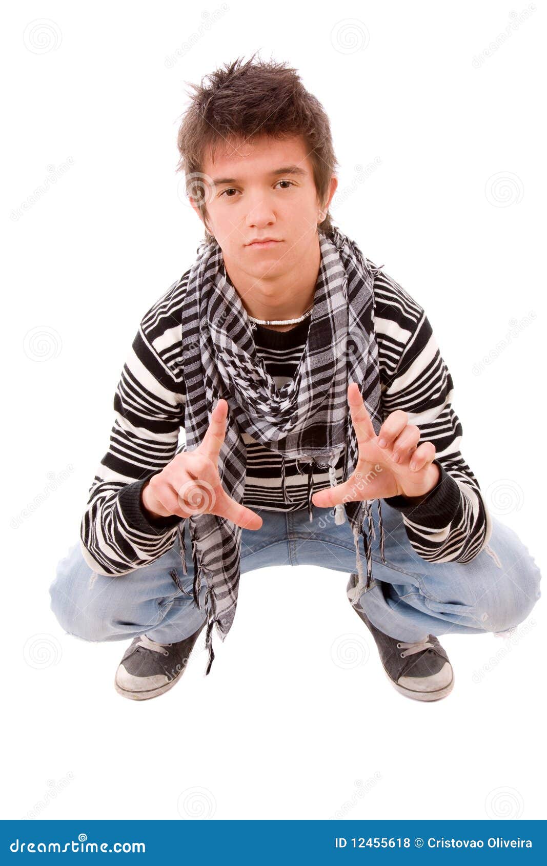 Casual cool young guy stock photo. Image of friendly - 12455618
