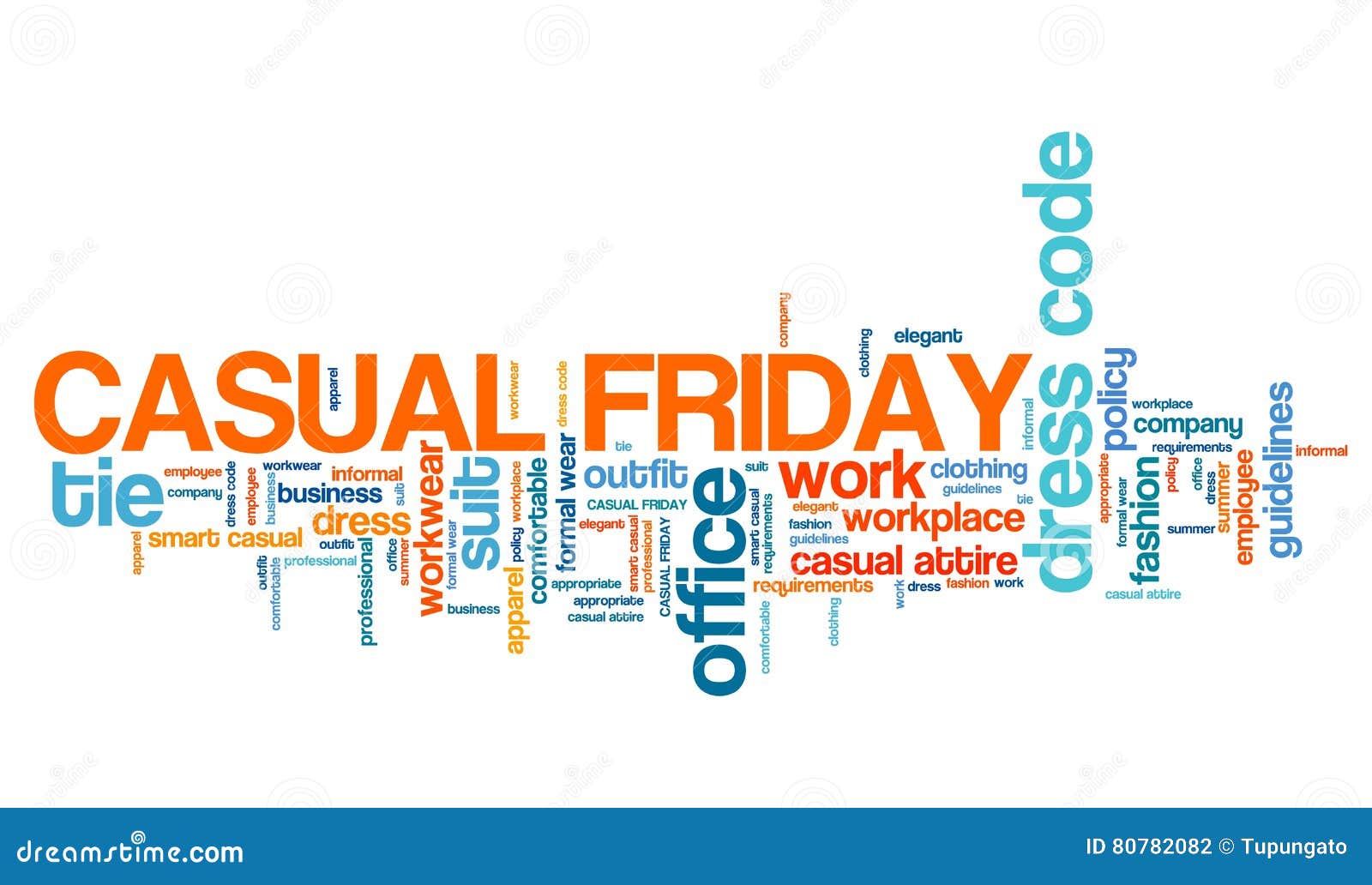 Casual Friday stock illustration. Illustration of casual - 80782082
