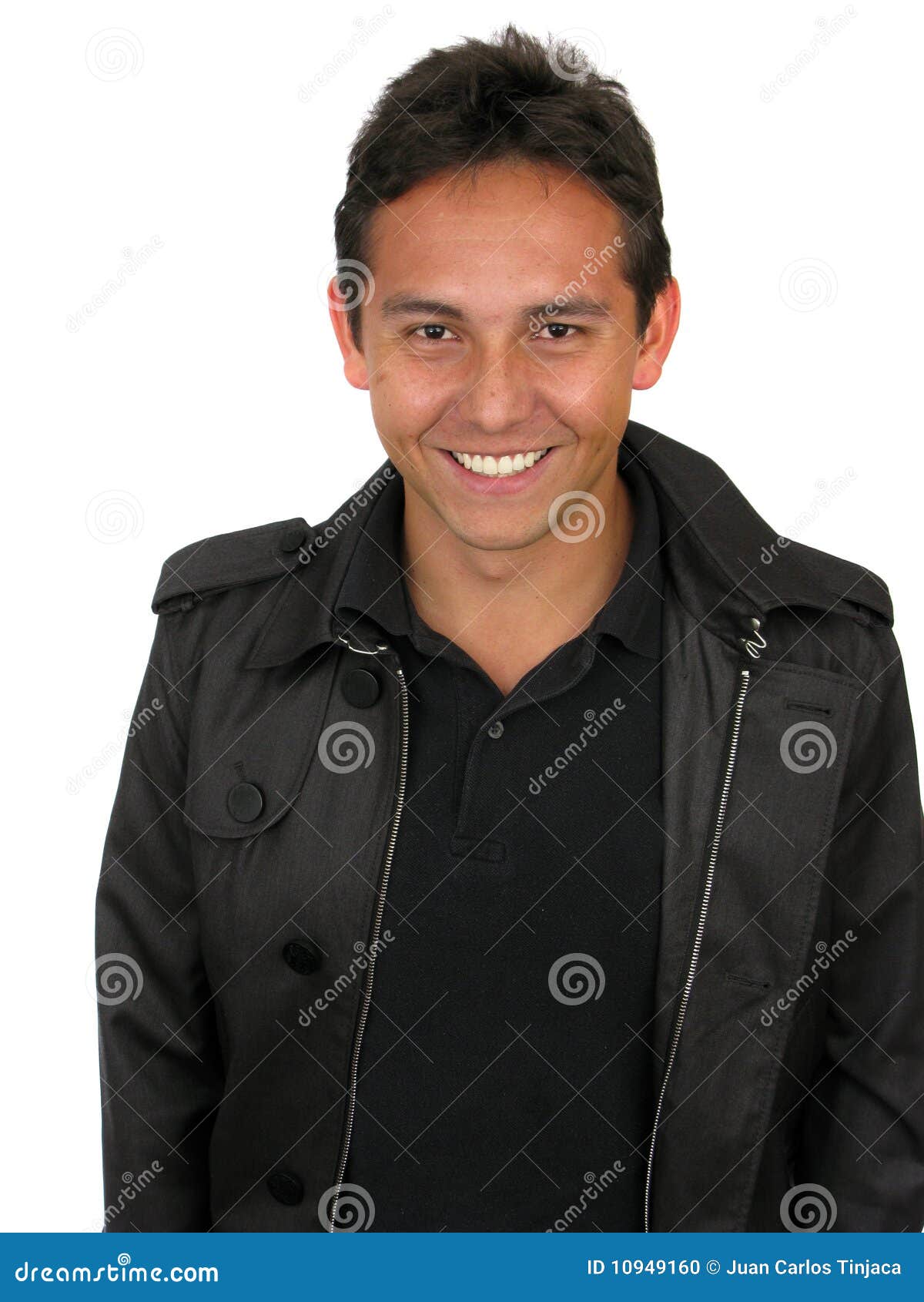 Casual Friendly Man stock photo. Image of handsome, happy - 10949160