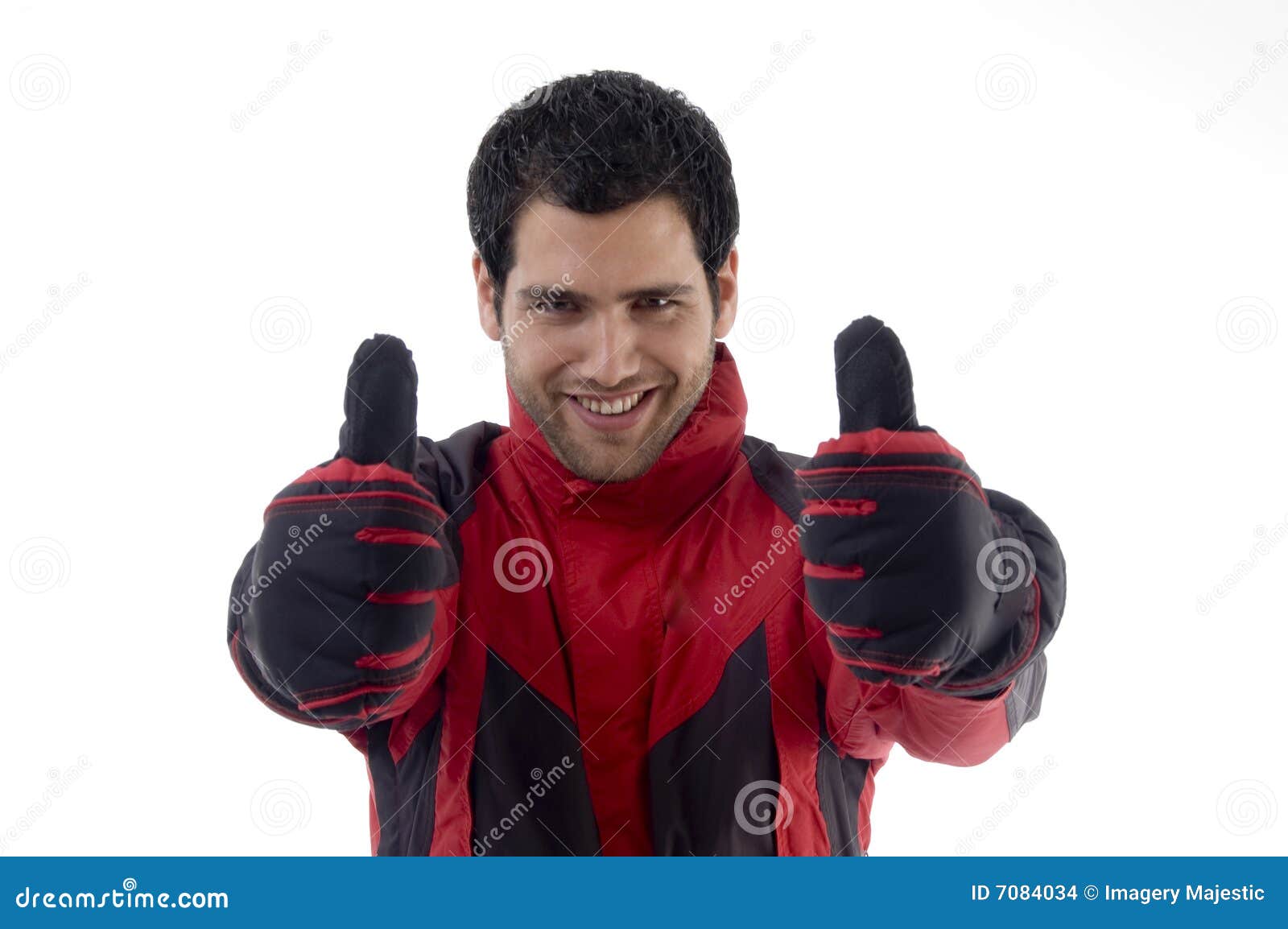 Casual Man Wearing Winter Clothes Stock Photo - Image of caucasian ...