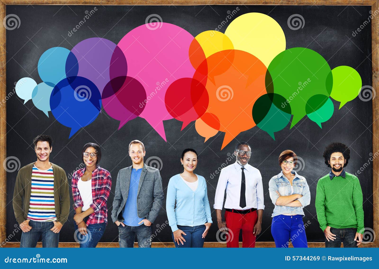 Casual People Message Talking Communication Concept Stock Image - Image ...