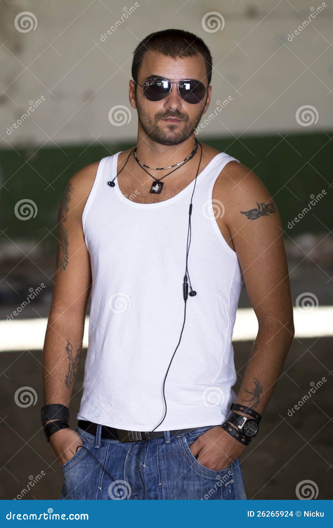 Casual rebel young man stock photo. Image of face, hands - 26265924