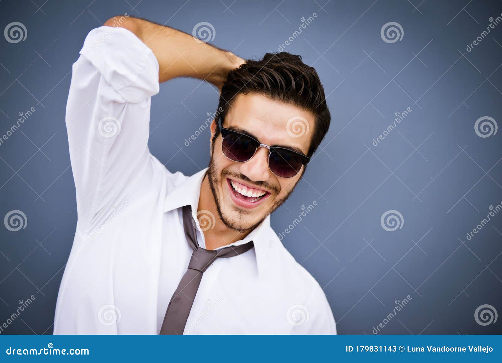 Casual and Relaxed Business Man Stock Image - Image of attractive ...