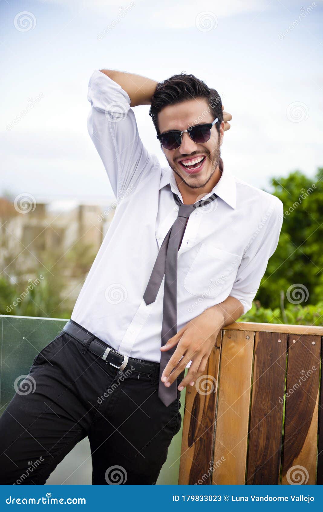 Casual and Relaxed Business Man Stock Image - Image of model, person ...