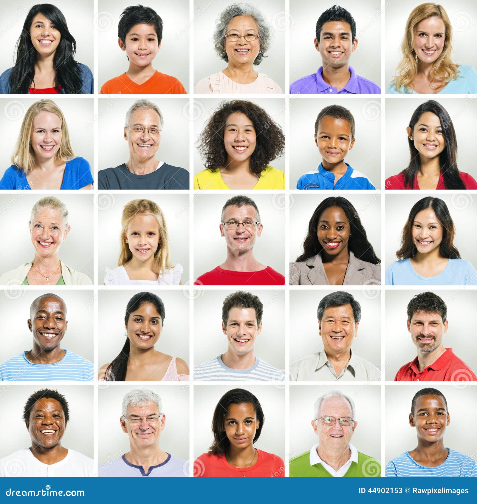 Smiling Faces Of People