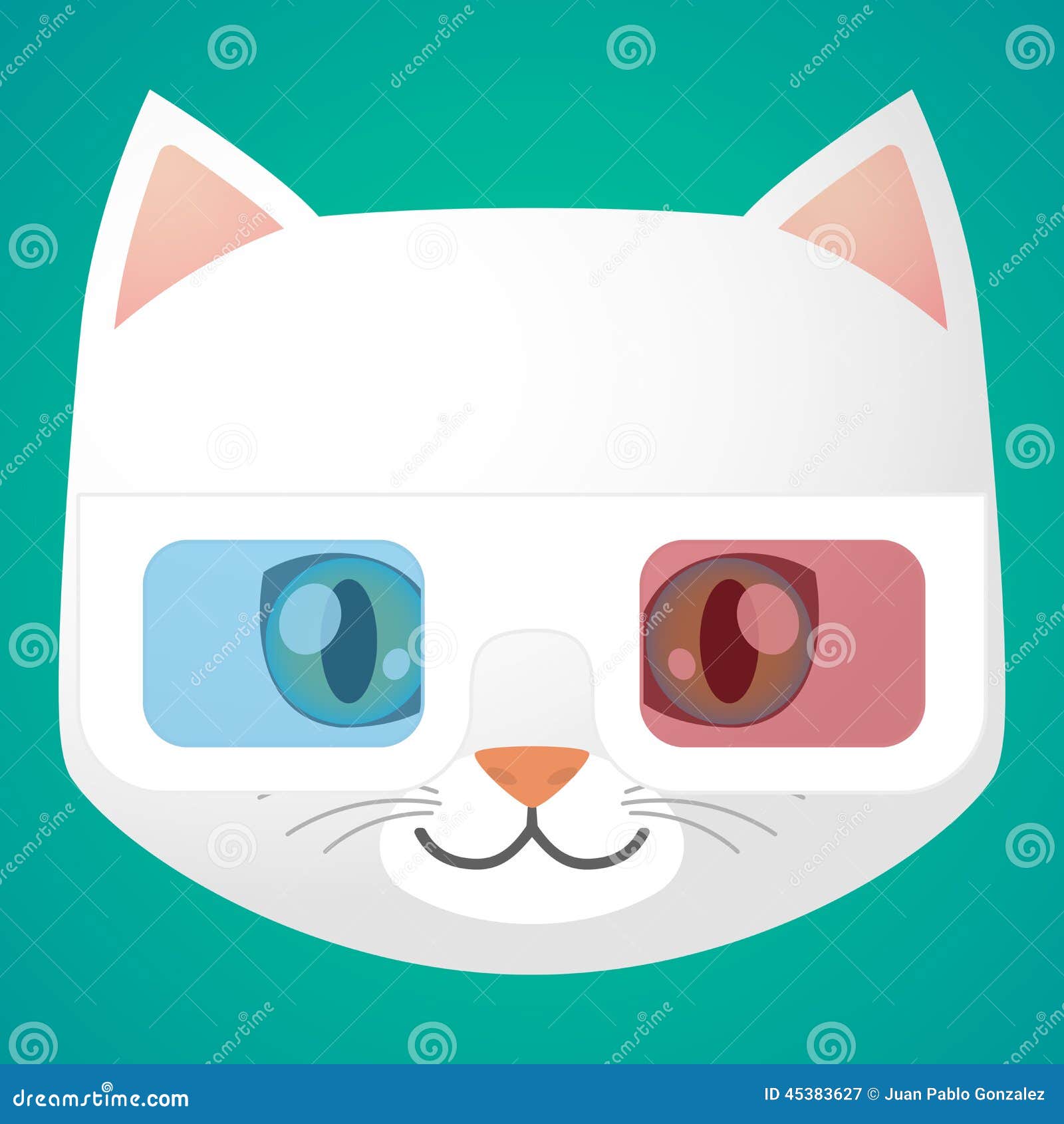 Cat avatar stock illustration. Illustration of kitten - 45383627
