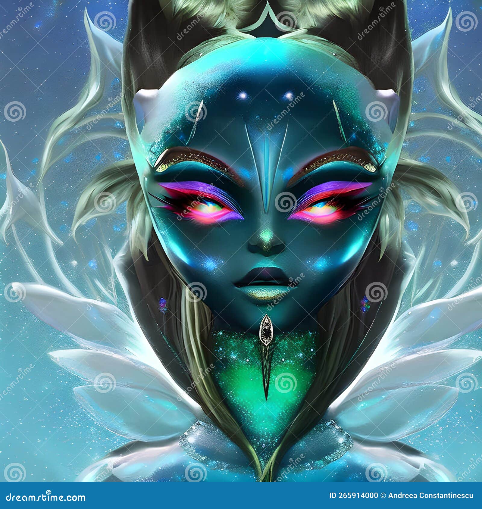 Cat avatar stock illustration. Illustration of people - 265914000