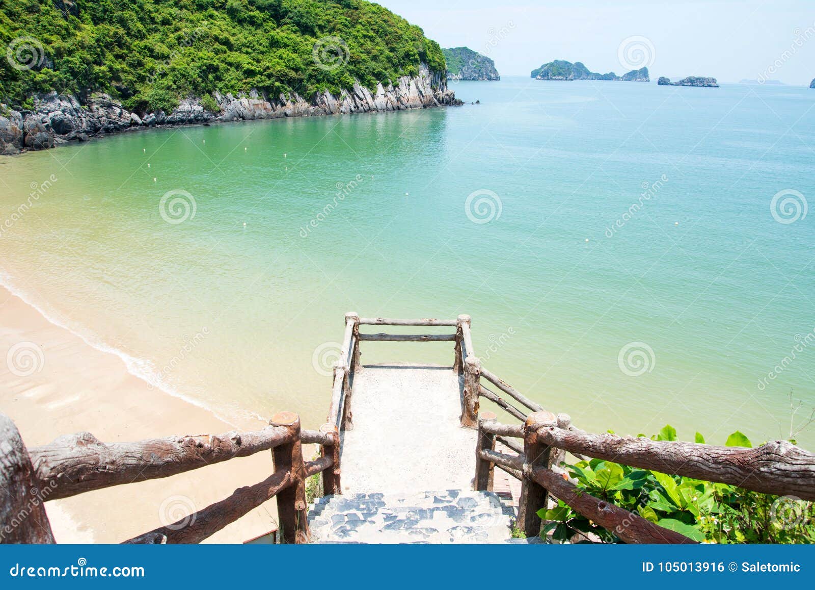 Cat Ba Island City Beach in Vietnam Stock Photo - Image of asia, sandy ... Cat Ba Island City Beach in Vietnam Stock Photo - Image of asia, sandy ...