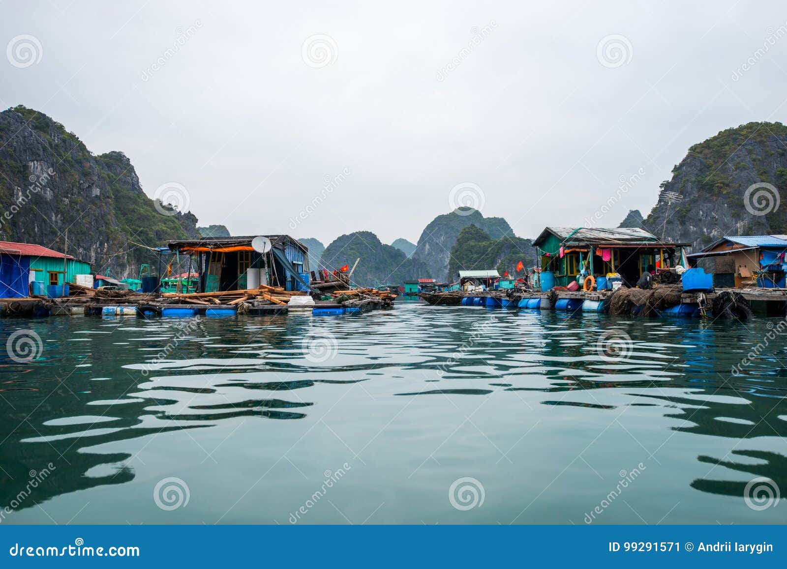 Cat Ba Island, Vietnam. Fishing Floating Village Stock Image - Image of ... Cat Ba Island, Vietnam. Fishing Floating Village Stock Image - Image of ...