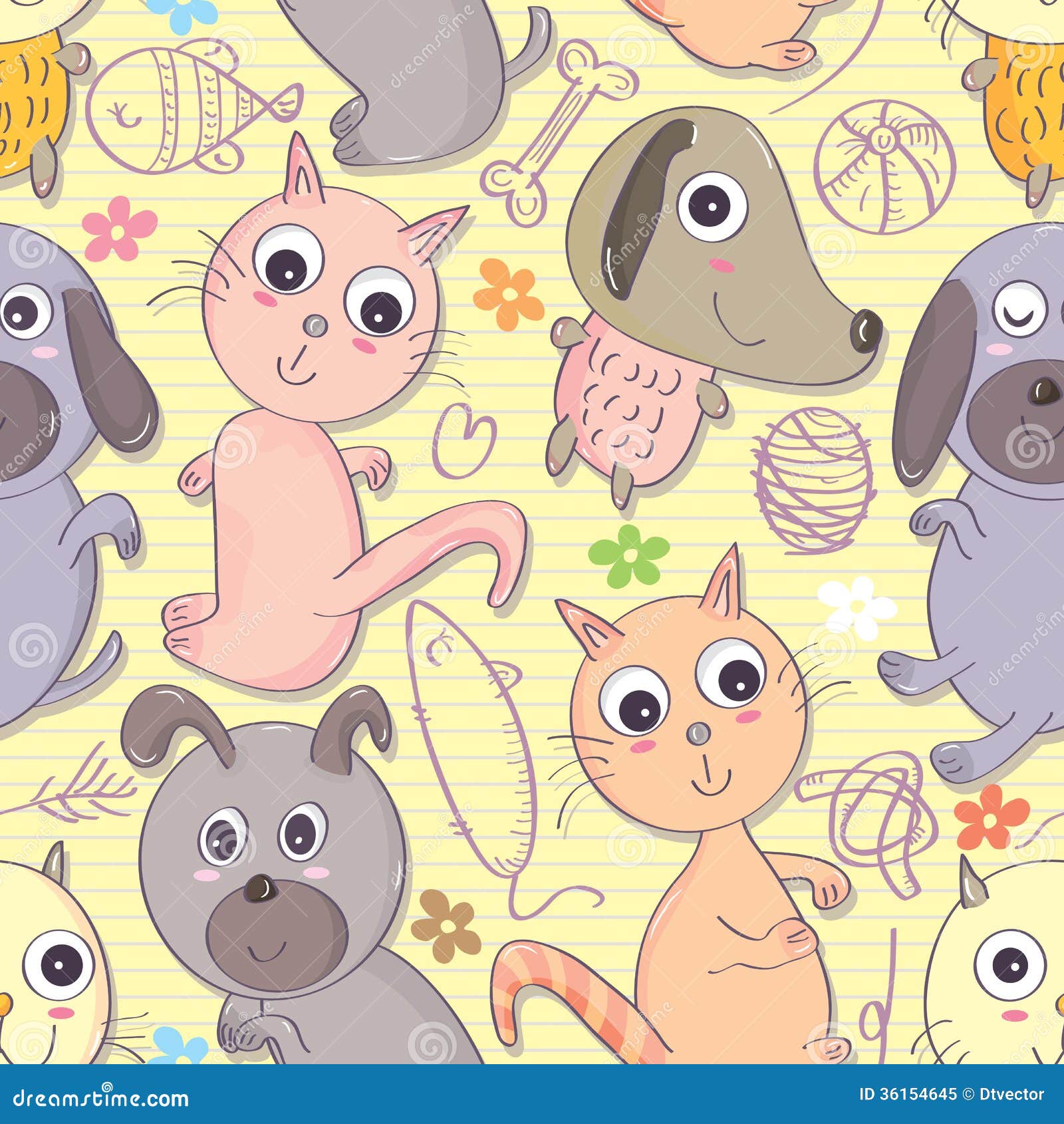 Cat Dog Drawing Stock Illustrations – 36,241 Cat Dog Drawing Stock ...