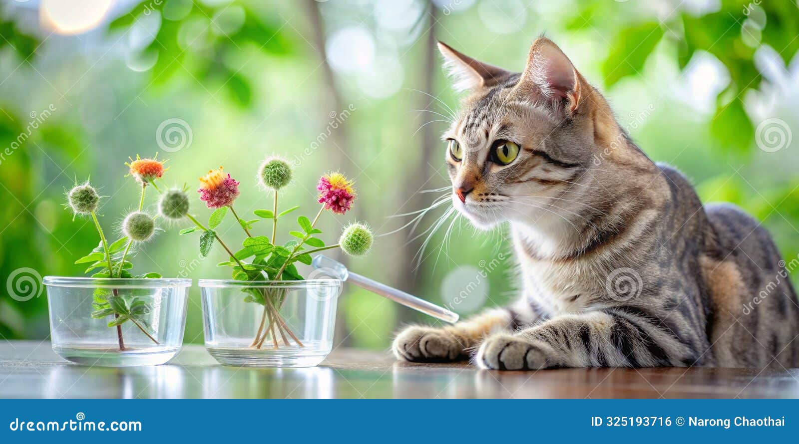 A Cat Doing Molecular Plant Microbe Science AI-Generated Content Stock ...