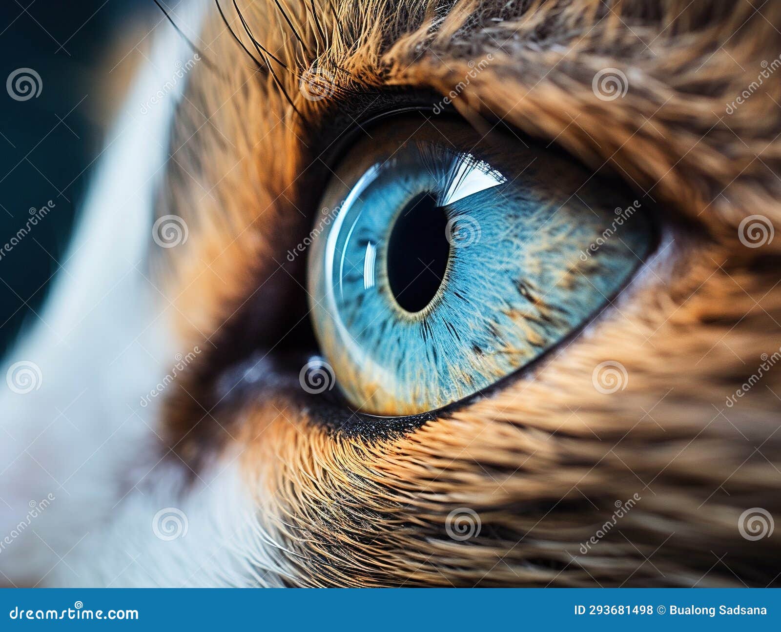 Cat eye stock illustration. Illustration of wildlife - 293681498