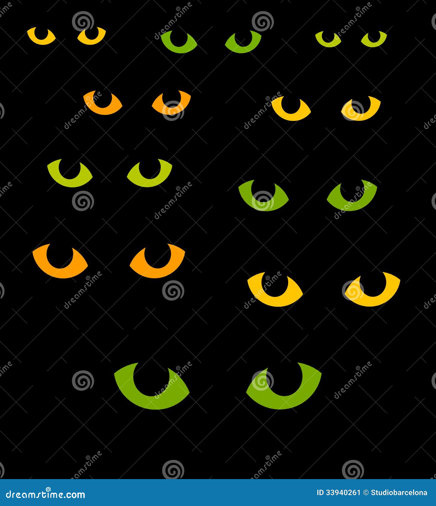 Cat eyes stock vector. Illustration of closeup, animal - 33940261