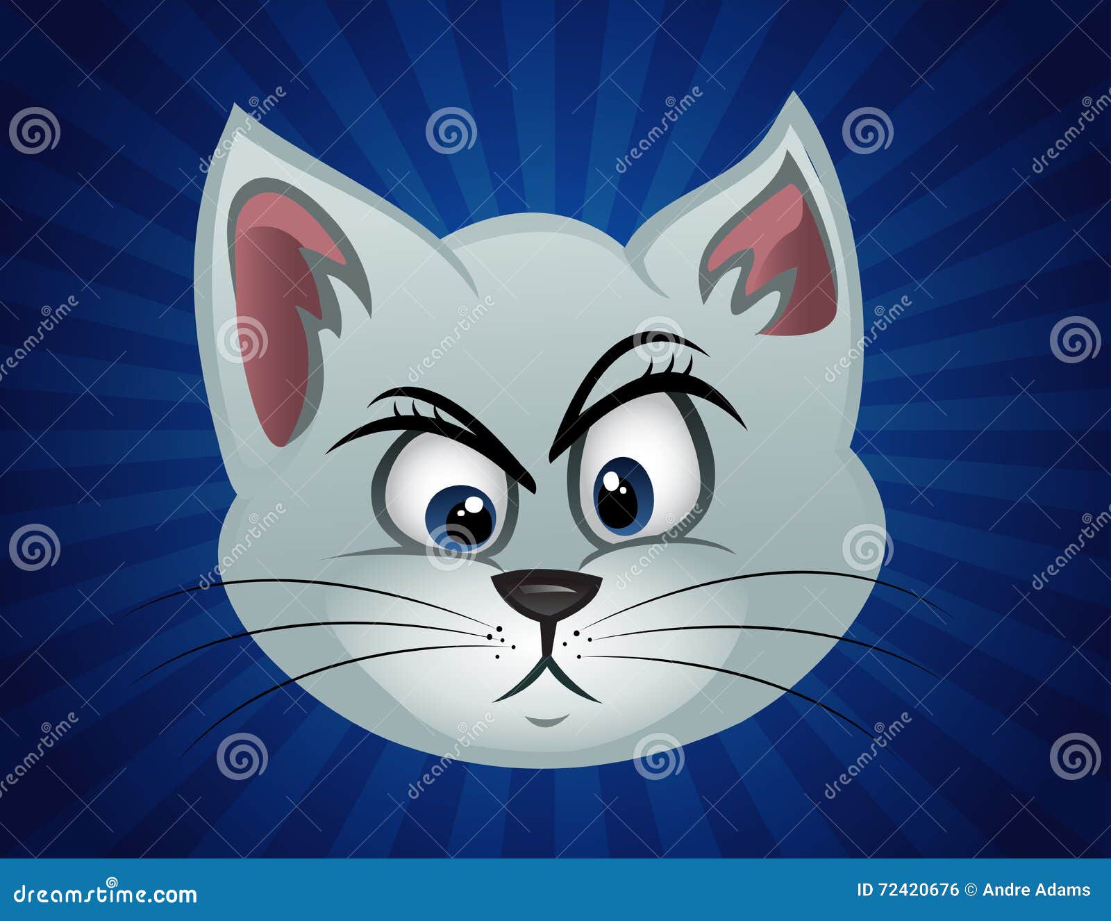 Mean Kitty Clipart