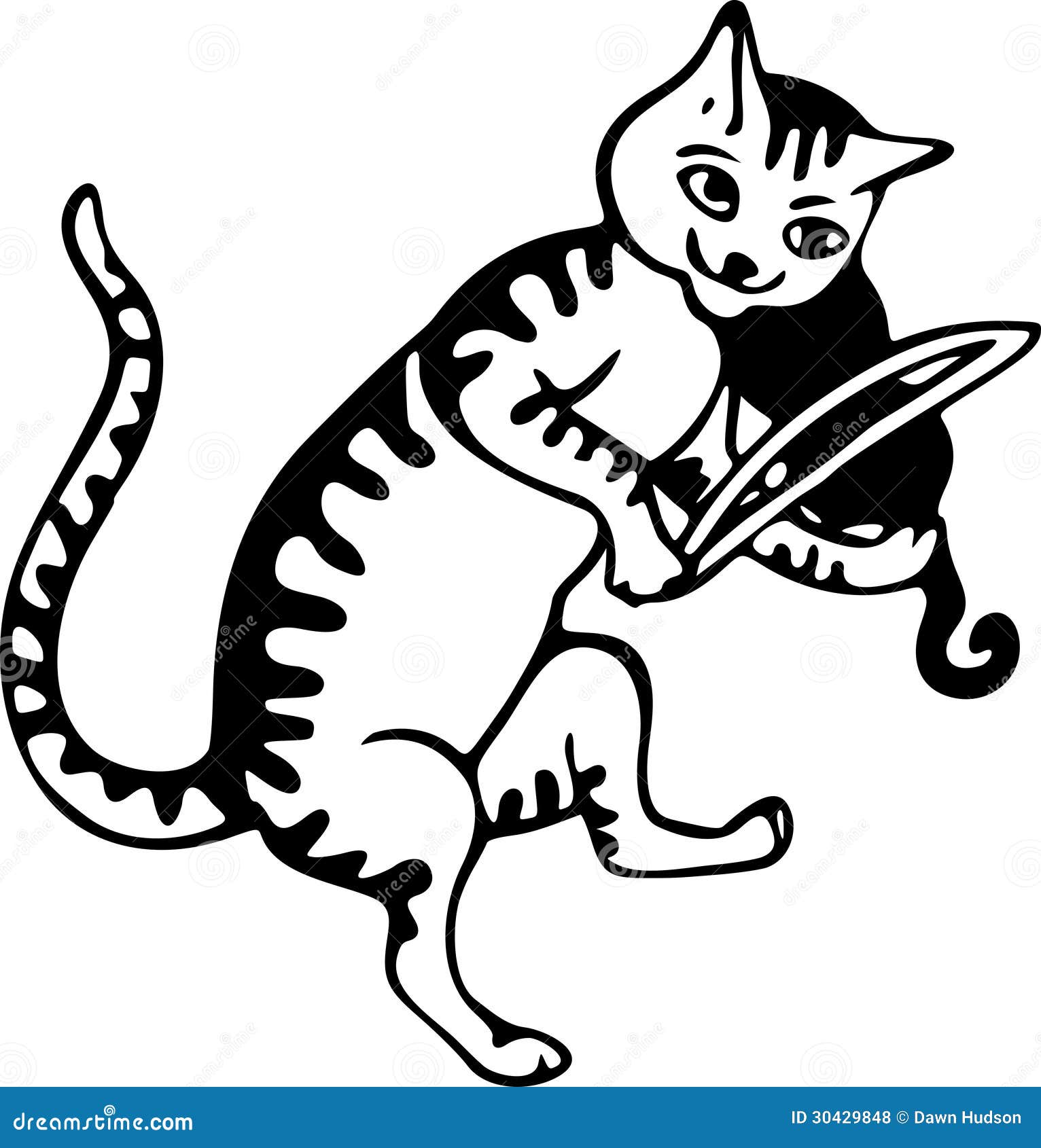 Cat And The Fiddle Clipart