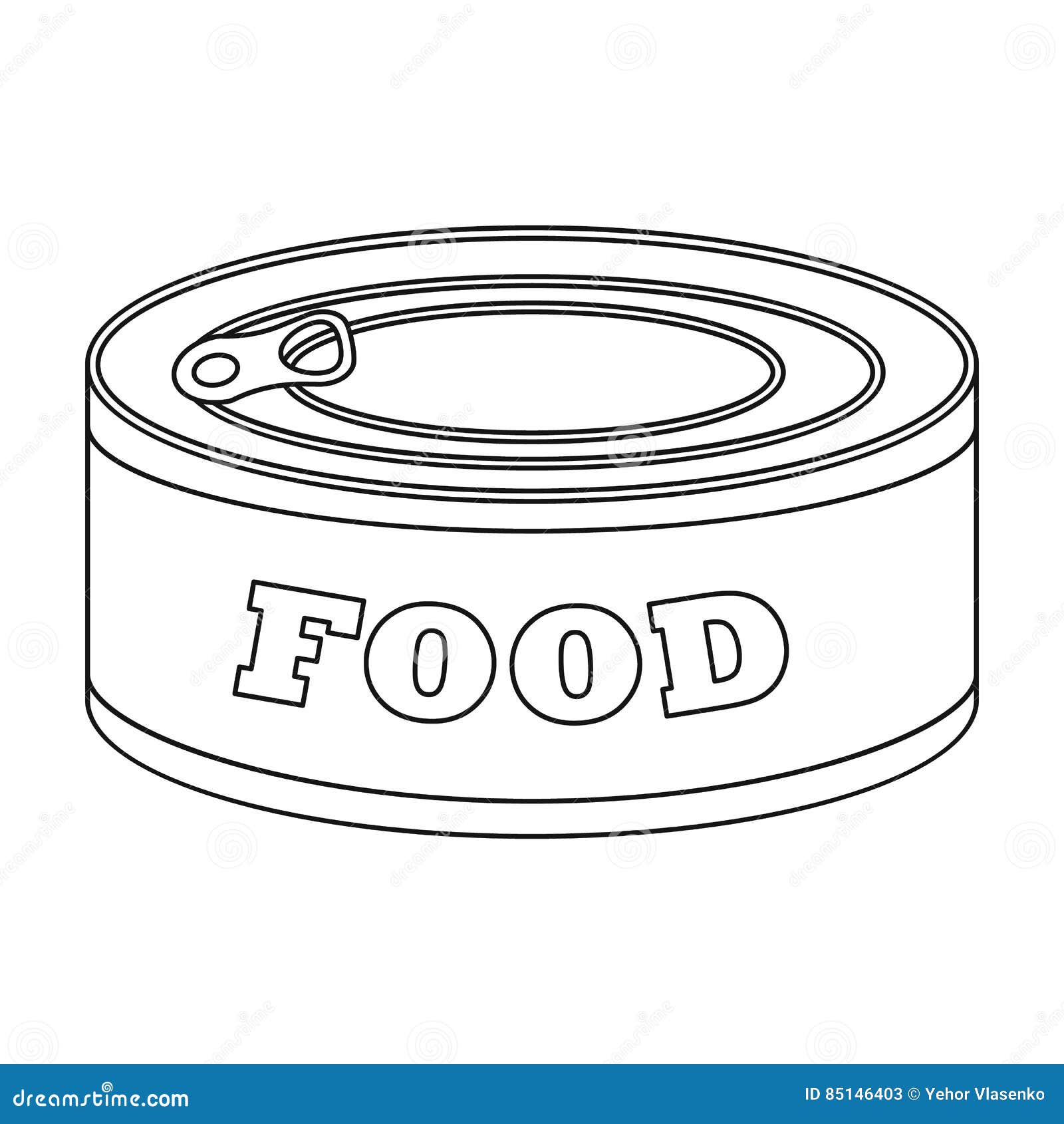 Cat Food Icon of Vector Illustration for Web and Mobile Stock Vector ...