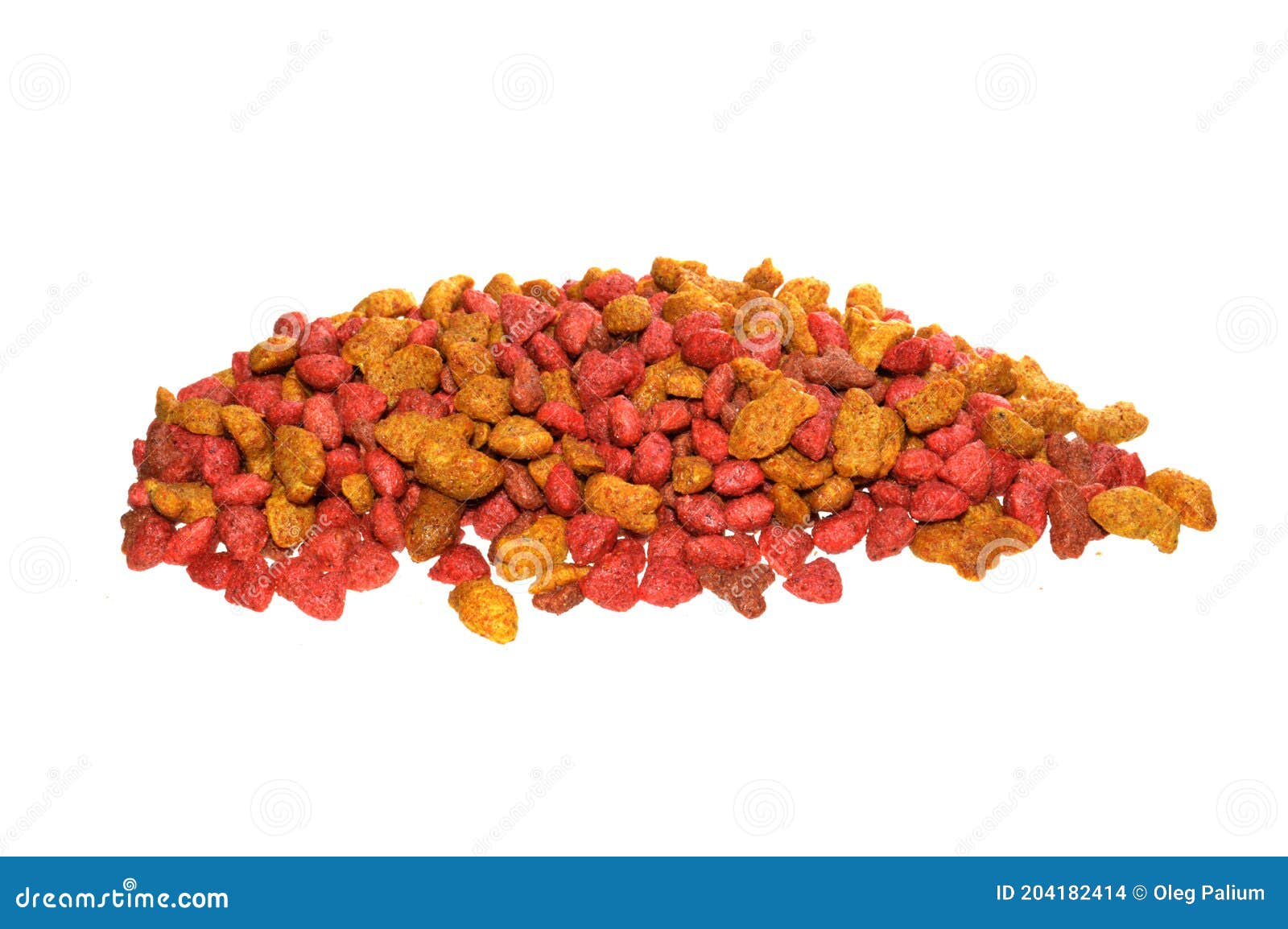 Cat Food Isolated on White Background Stock Photo - Image of fresh ...