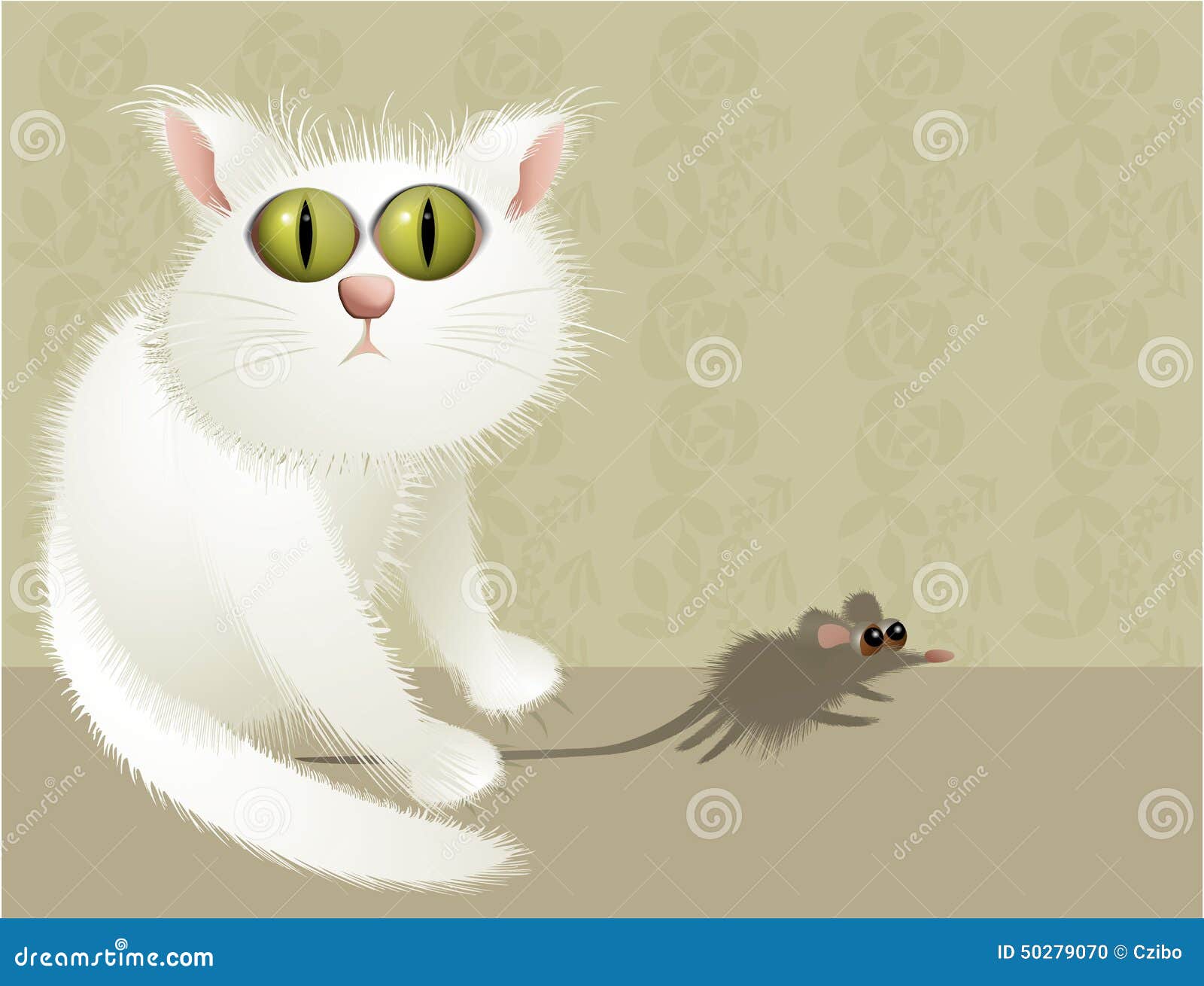 Cat hunter stock vector. Illustration of drawing, hunter - 50279070