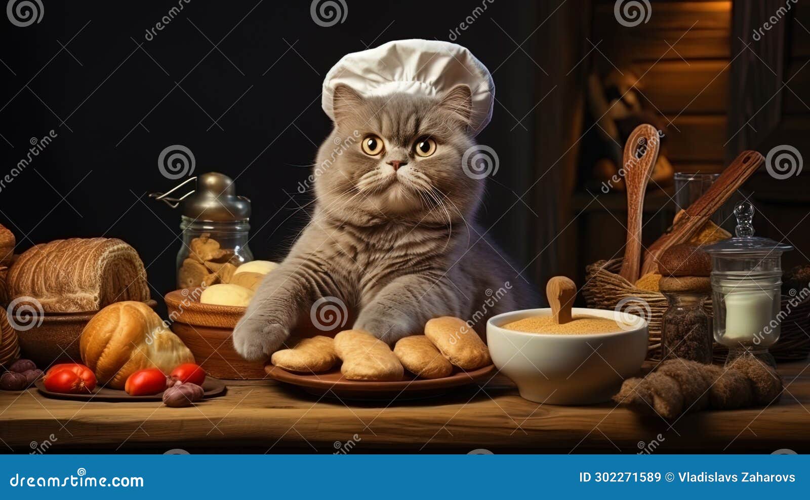The Cat, with Interest Looking at Various Types of Rolls Presented on ...