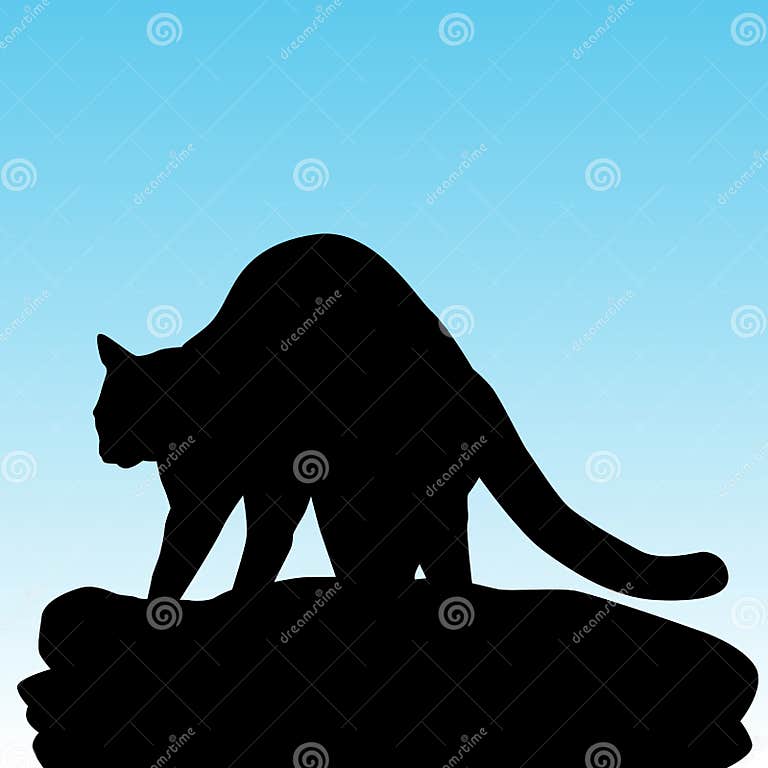 Cat Kneading Blanket stock vector. Illustration of kneading - 40088009