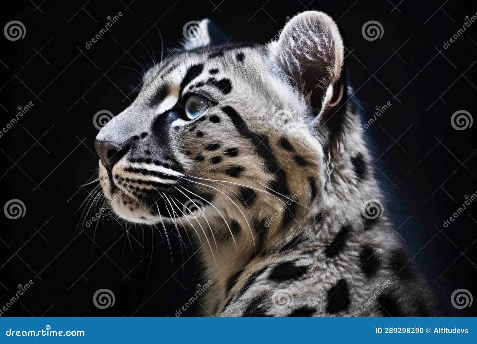 A Cat with Leopard Spots Airbrushed Onto Its Fur Stock Photo - Image of ...