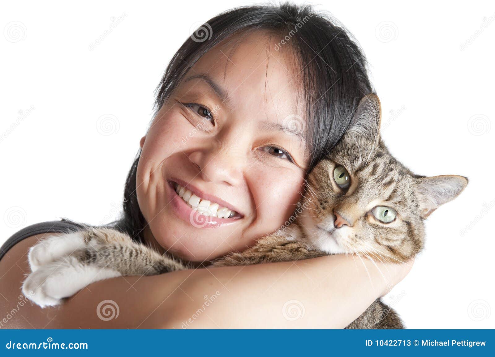 Cat lover stock image. Image of close, adult, care, pets - 10422713