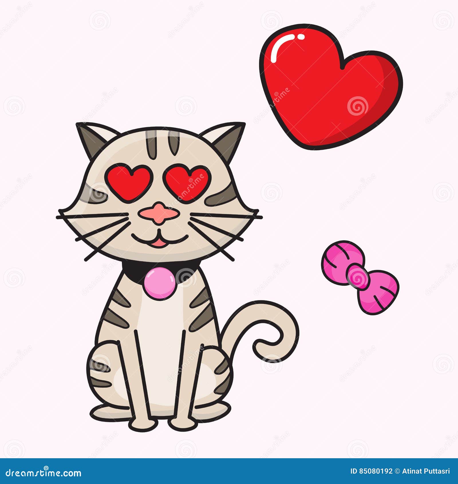 Cat lover vector cartoon stock vector. Illustration of happy - 85080192