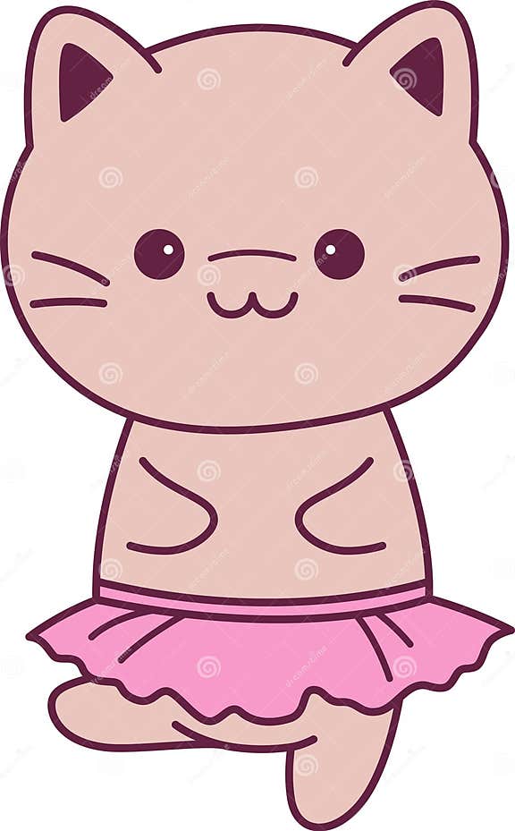 Cat Pet Dancer stock illustration. Illustration of dancer - 297876572