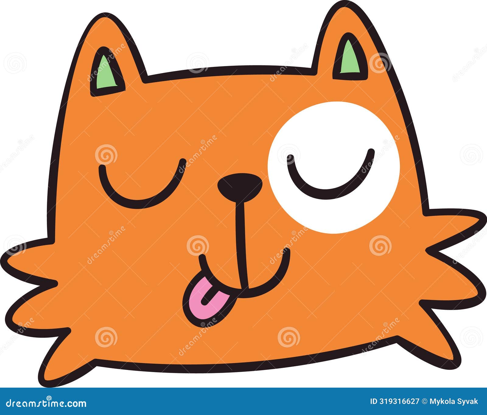 Portrait Of A Comic Book Sidekick Providing Comic Relief. Fantasy ...