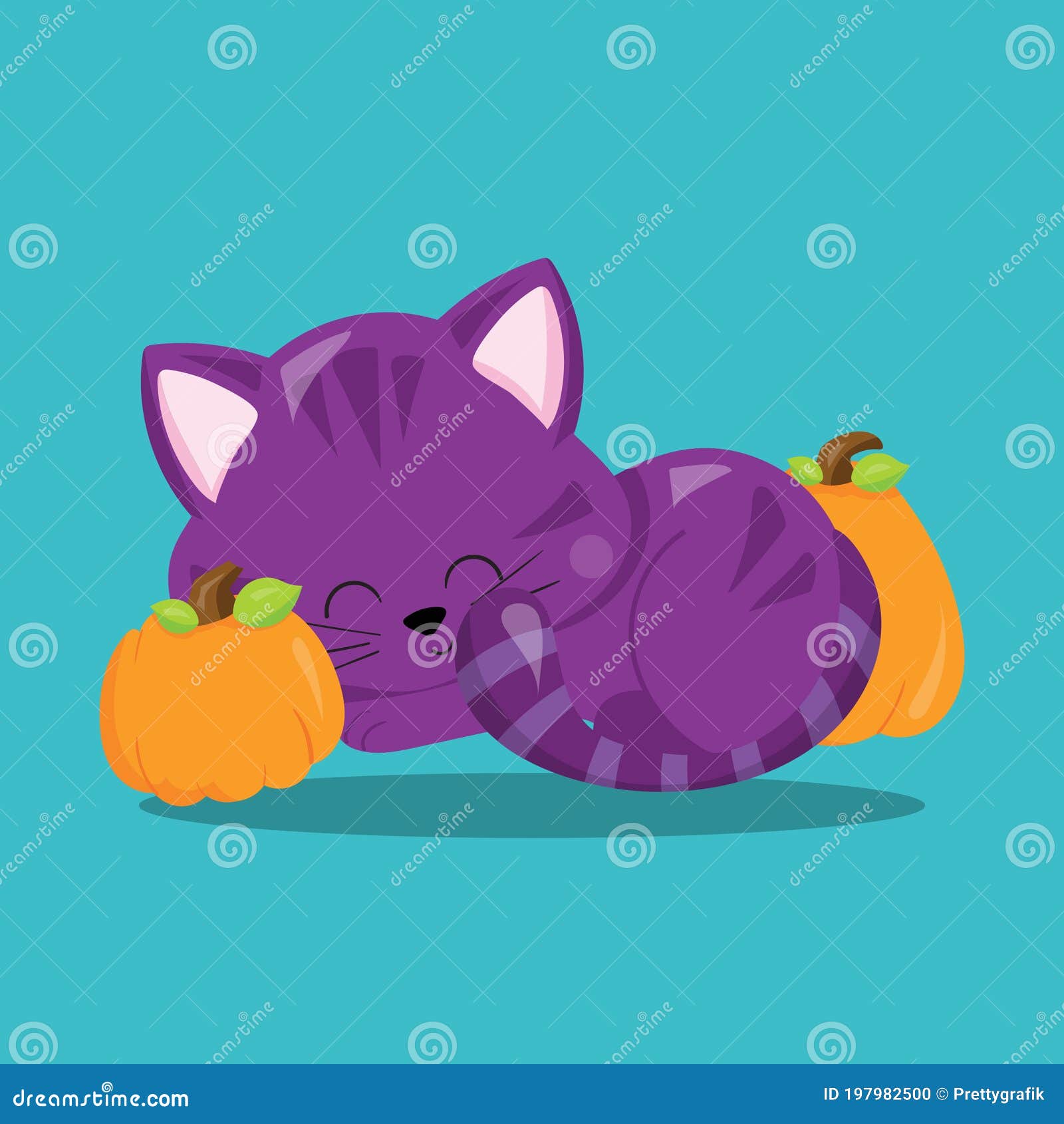 CAT RELAX 05 stock vector. Illustration of vectors, relax - 197982500