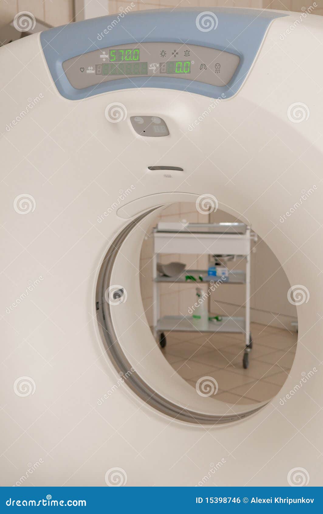 CAT Scan Machine stock photo. Image of examining, research - 15398746
