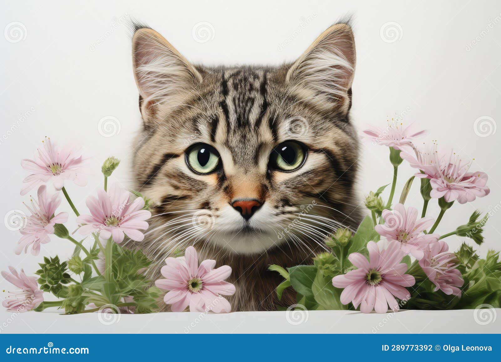 Cat in shock stock illustration. Illustration of feline - 289773392