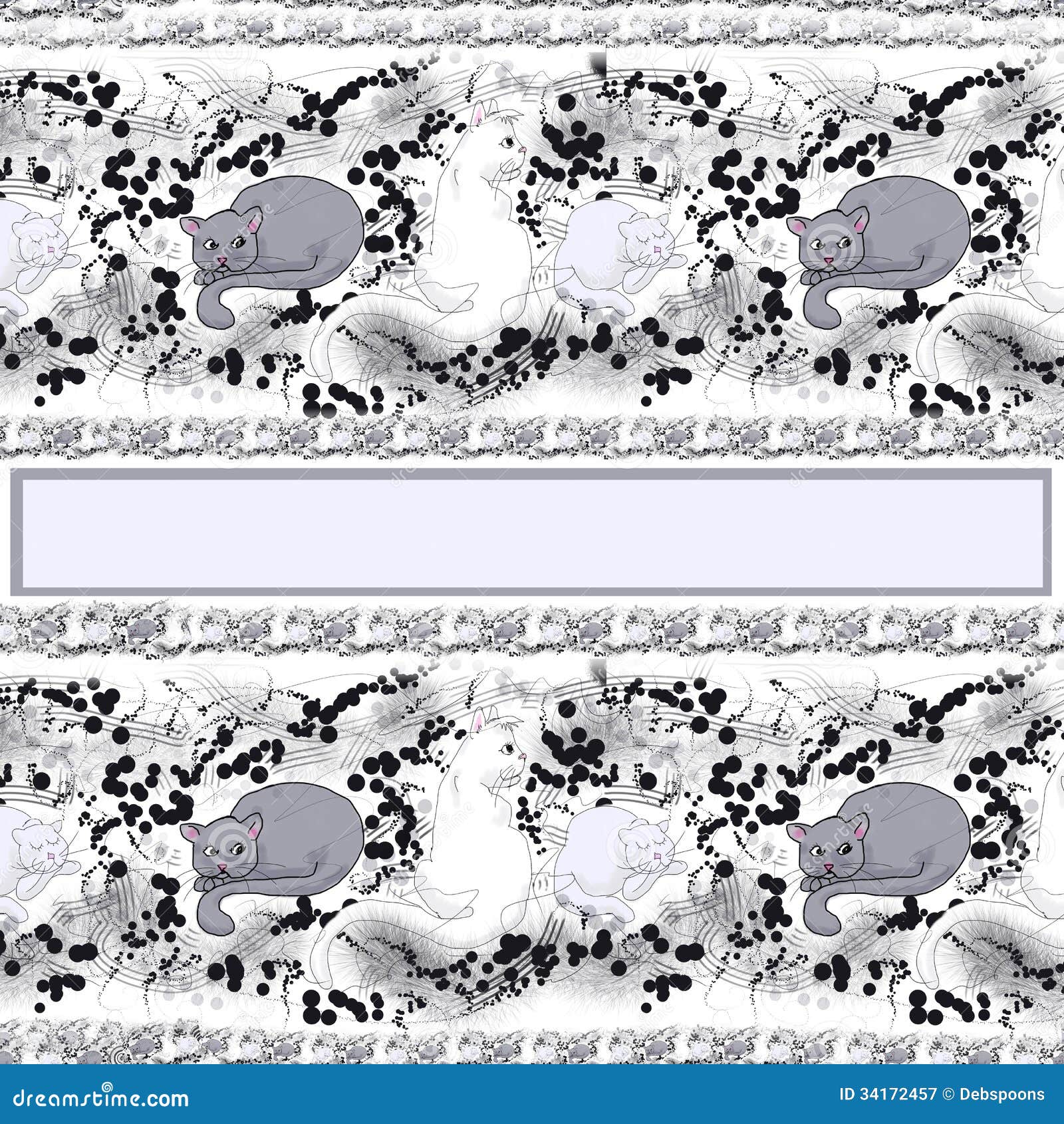 Cat stripes stock illustration. Illustration of pattern - 34172457