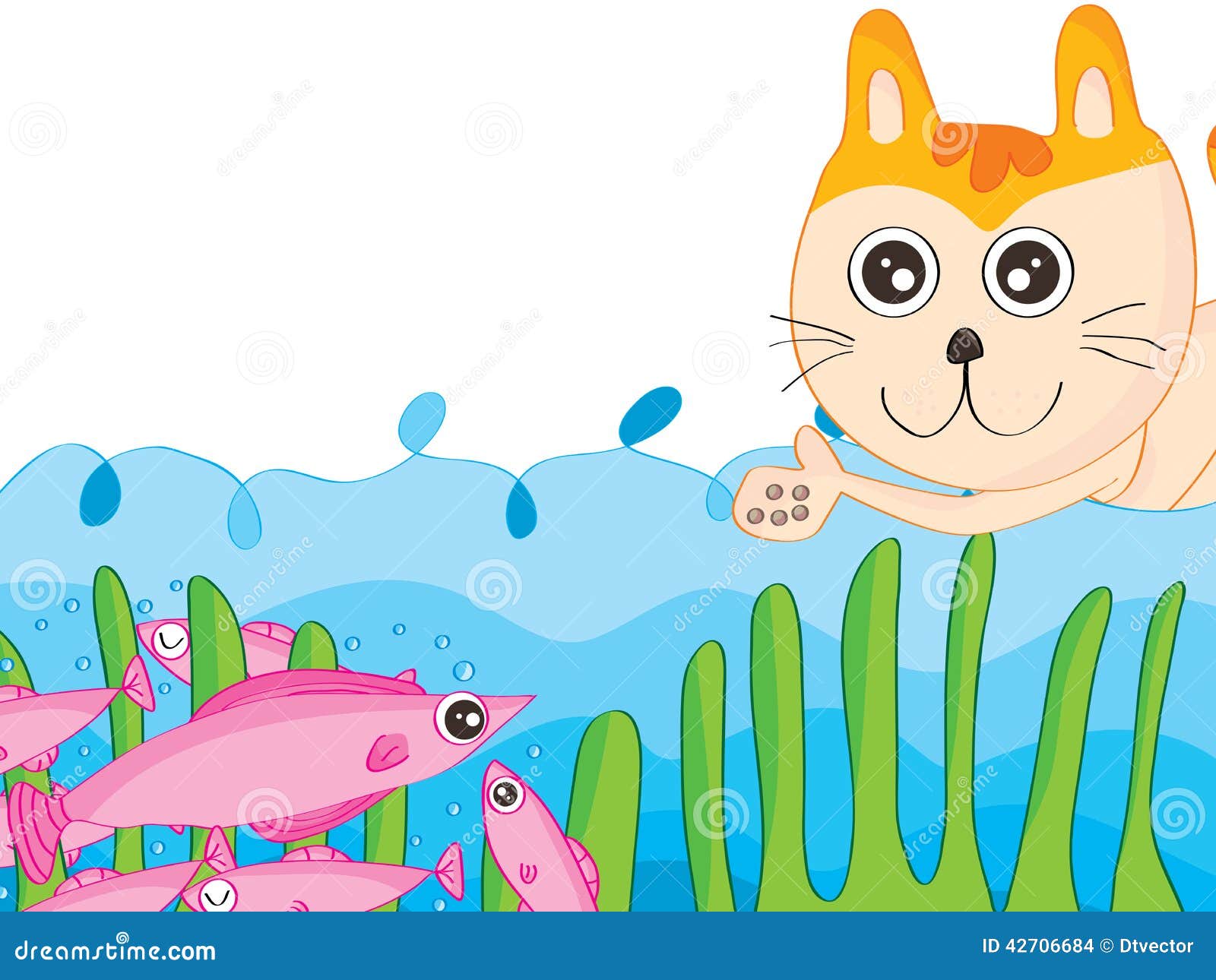 Cat Trap Vector Illustration | CartoonDealer.com #42706684