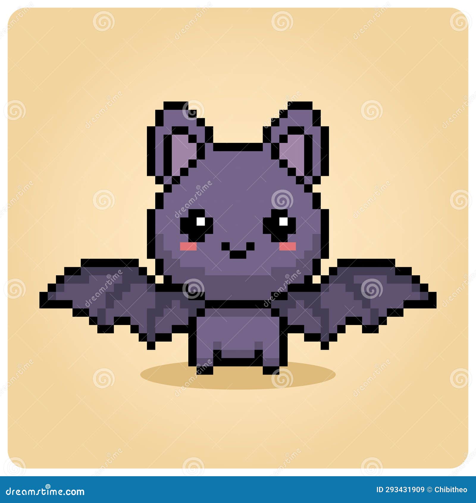 Pixel Art Animals Collection Featuring Cute Squirrel Deer Lion Rabbit ...